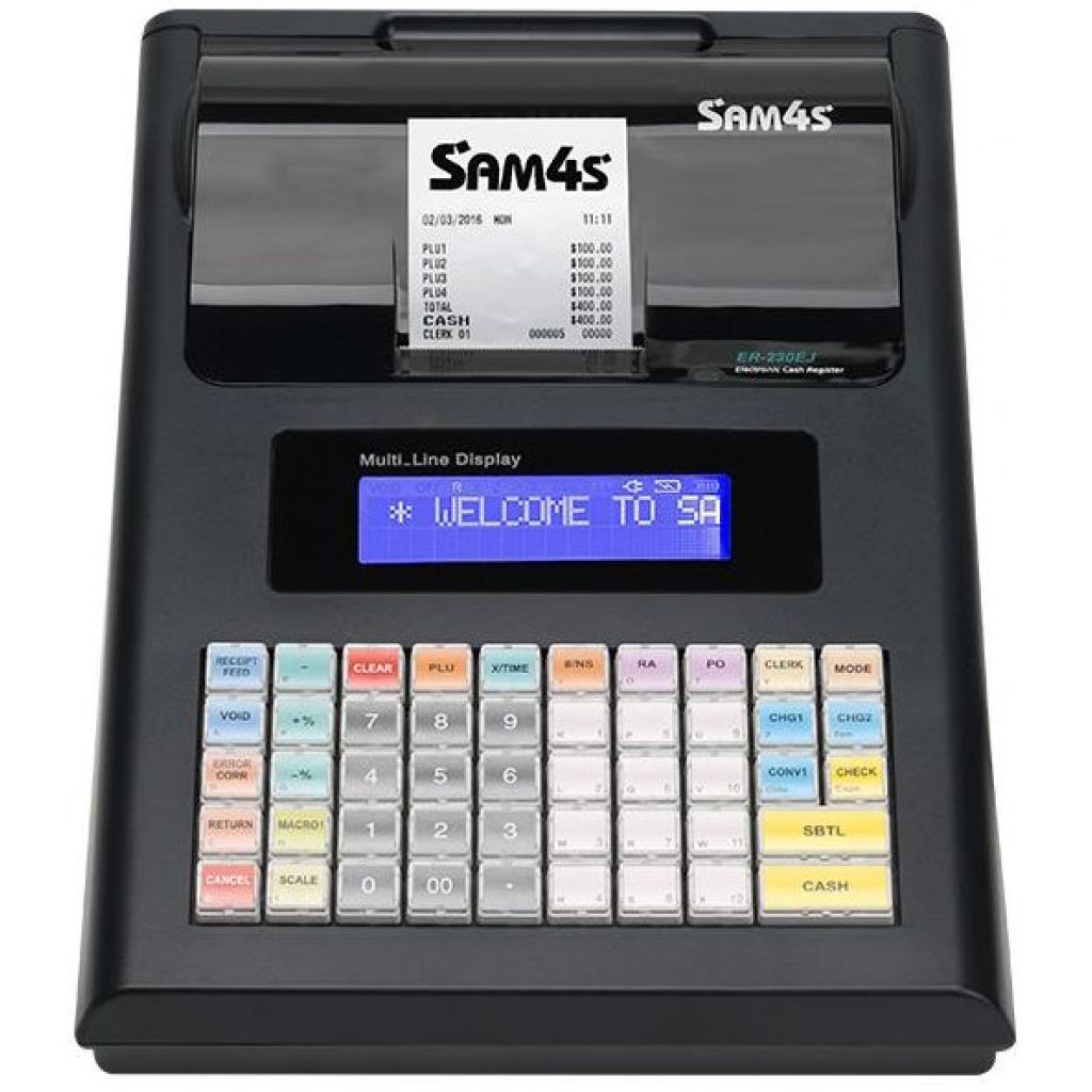 Sam4s ER230EJ Portable Cash Register Till And Cash Drawer Bundle | Cash ...