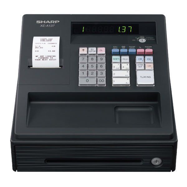 Sharp Cash Register XEA147B Black | Cash Register Group