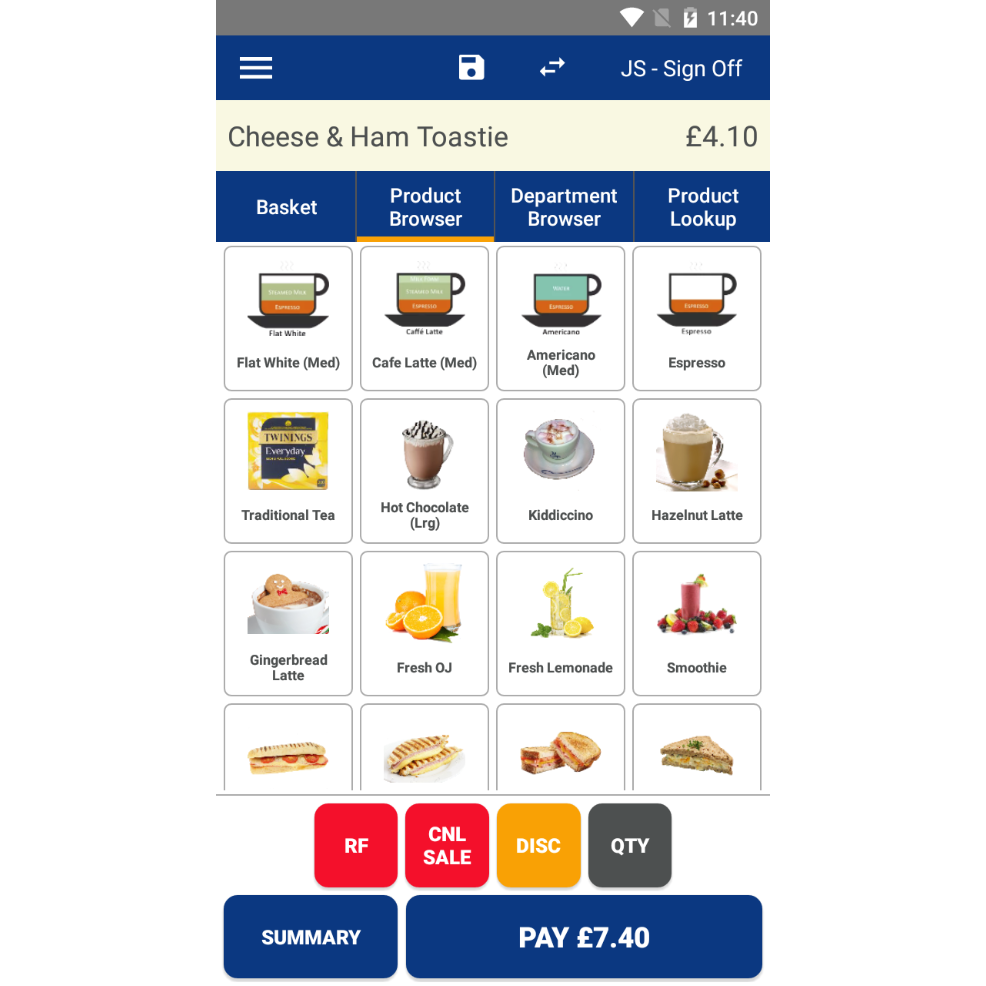 CRG Handheld Epos Register Bundle | Cash Register Group