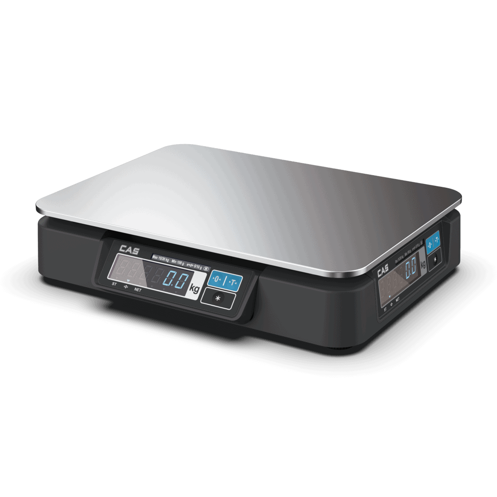 CAS PDN POS 15kg Flat Plate Weighing Scale | Cash Register Group