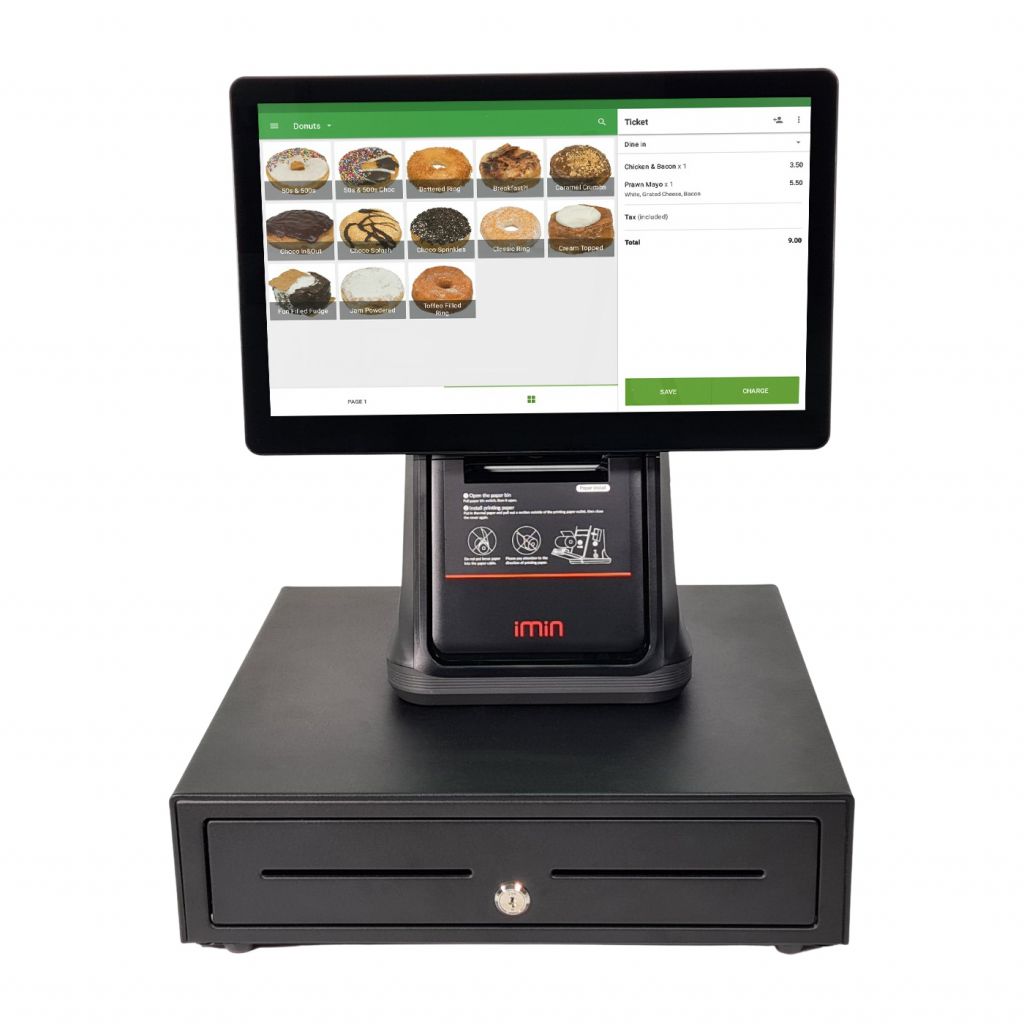 Complete iMIN Touch Screen EPOS Cash Till System No Ongoing Charges Cash Register Group