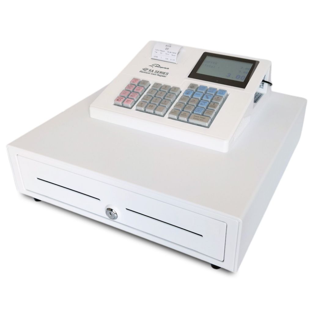 Zonerich XA138 Basic Cash Register Till White - Large Drawer | Cash ...
