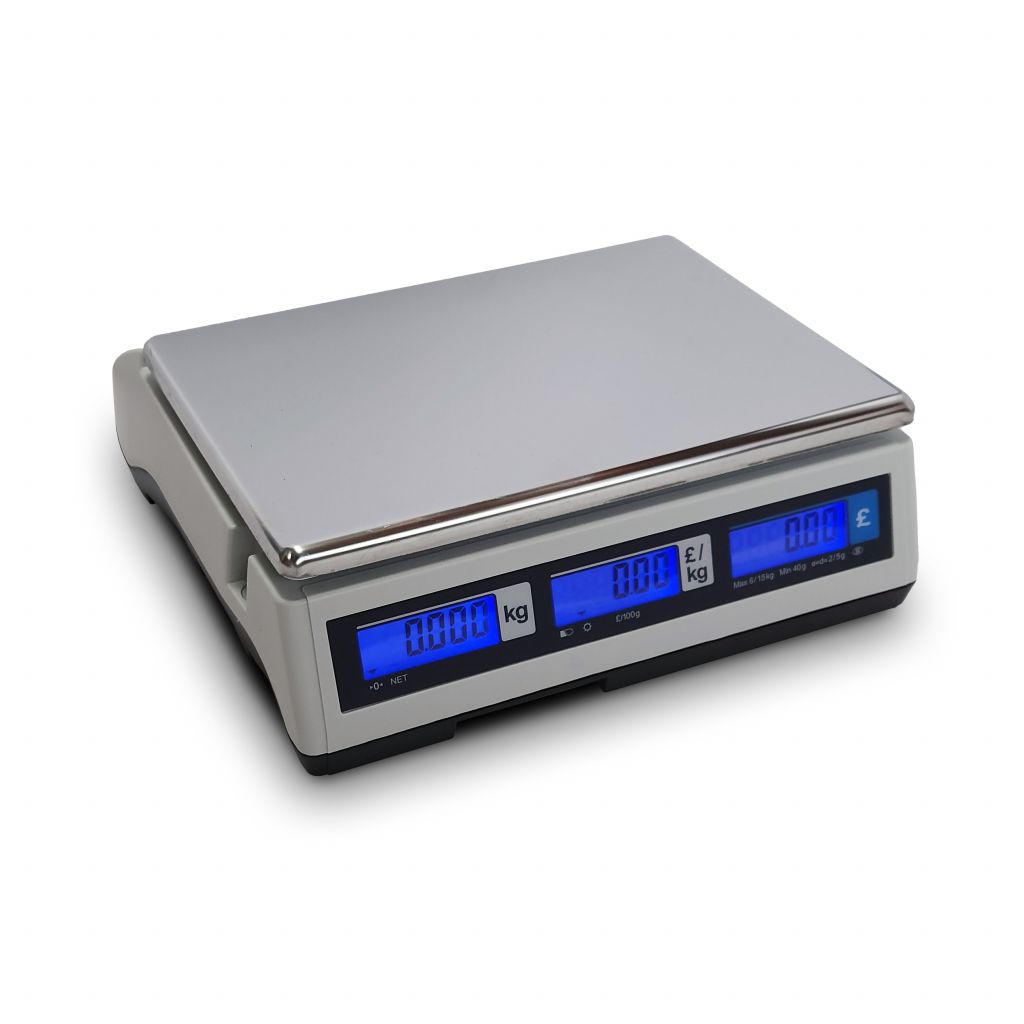 CAS ER Plus 30kg Flat Plate Weighing Scale | Cash Register Group